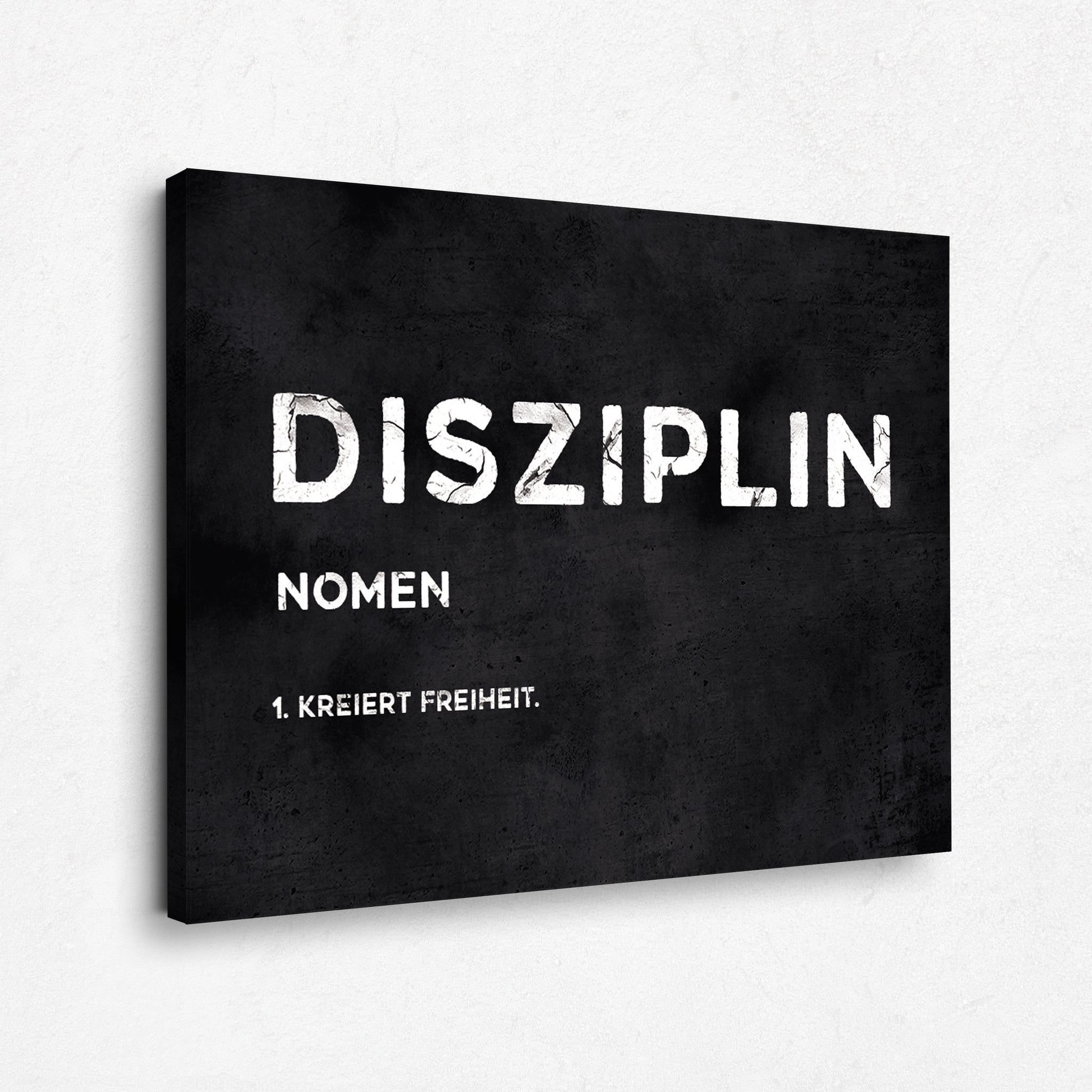 Motivation Leinwandbild - Disziplin Definition- Erfolg Bilder – YOUNG ...